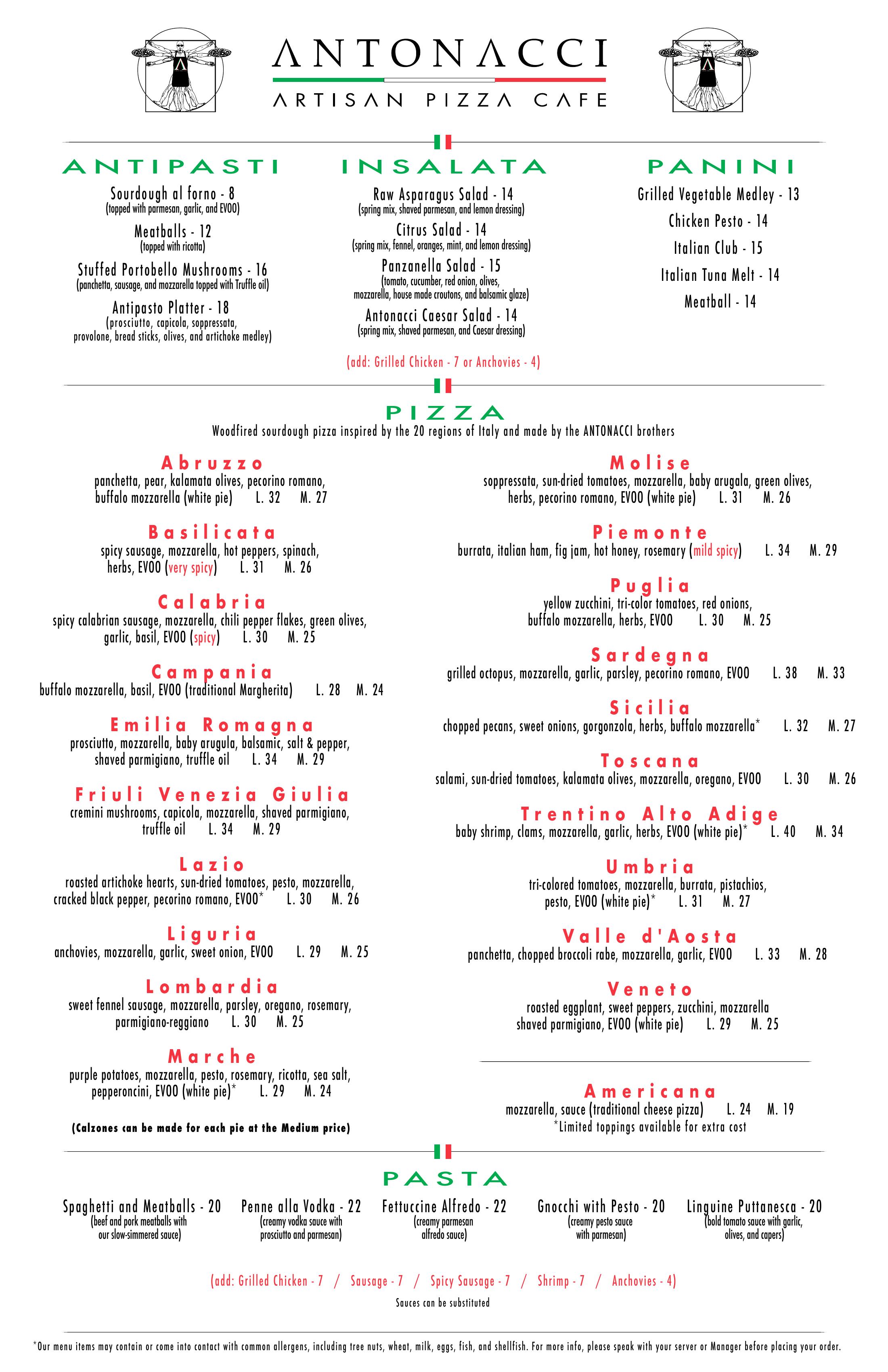 Antonacci Artisan Pizza Cafe